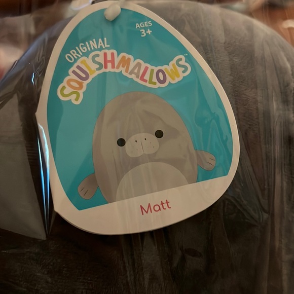 Squishmallows | Toys | Matt The Manatee 7 Squishmallow | Poshmark